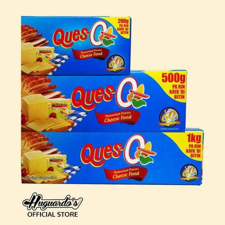 ☌∏♛ Ques-O (Queso) Pasteurized Process (1kg - 200g) | Lazada PH