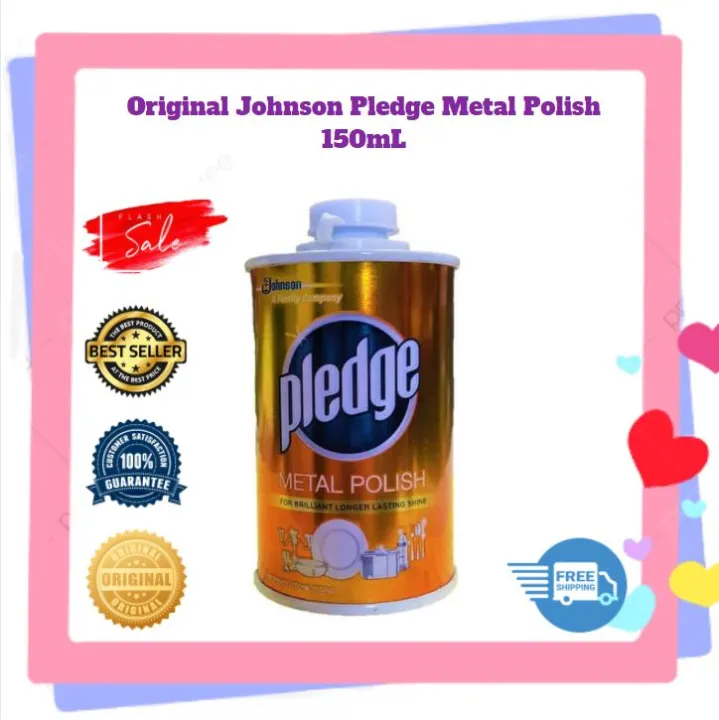 Original Johnson Pledge Metal Polish 150mL | Lazada PH