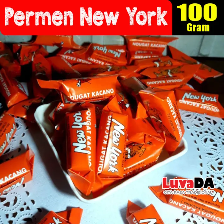 Permen New york / Permen Kuda varian Nougat Kacang | Lazada Indonesia