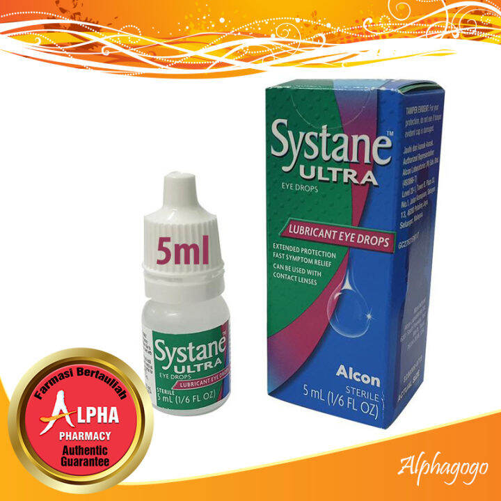 Systane Ultra Eye Drops (5ml / 10ml) / Systane Ultra UD (24 Vials x 0 ...