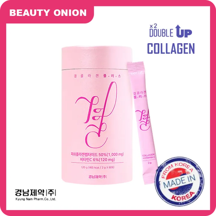 Lemona Gyeol Collagen PLUS 2g*60 sticks Collagen🐟 and Vitamin C🍋 ...