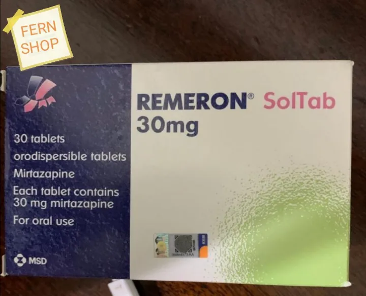 REMERON SOLTAB 30mg Isi 30 Tablets Obat Depresi | Lazada Indonesia