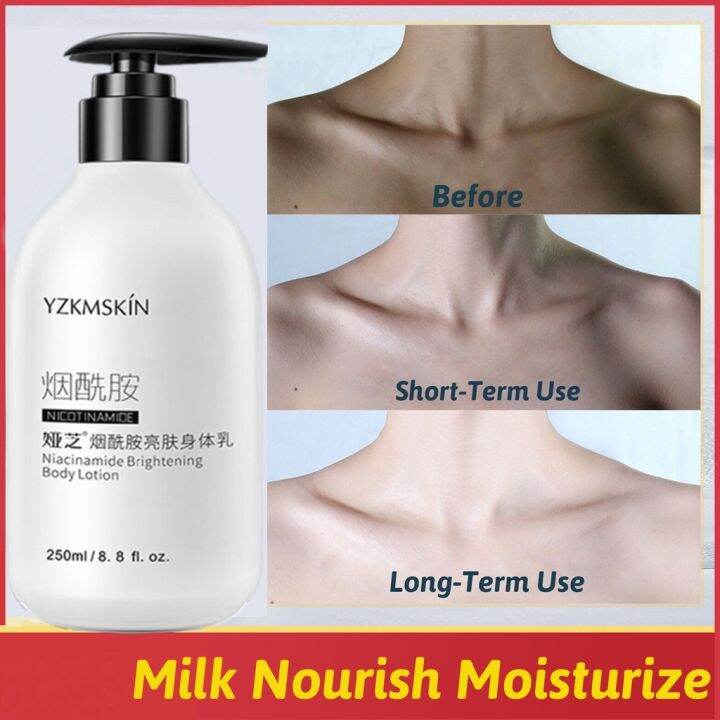 3 Days Effective Niacinamide Whitening Body Lotion Cream Moisturizing