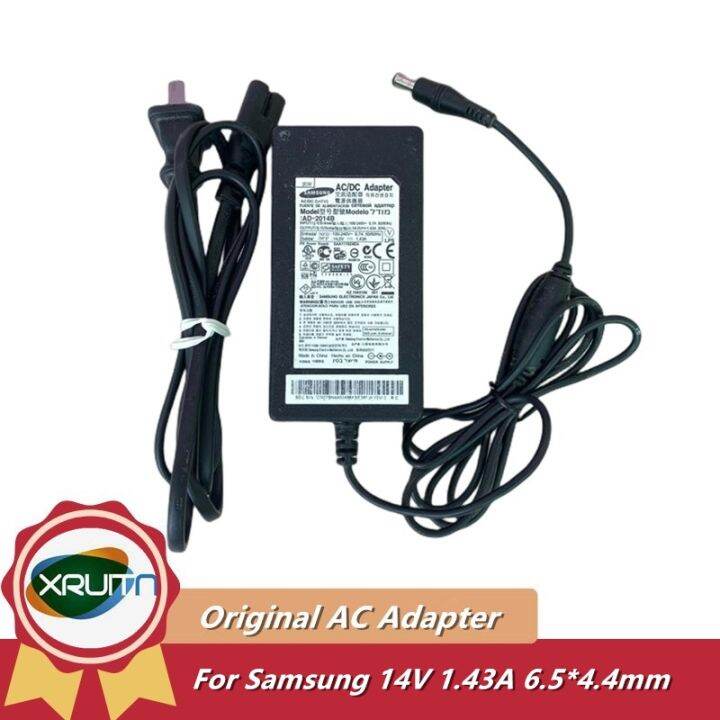 Original 14V 1.43A AD-2014B 20W AC DC Adapter Charger For Samsung ...