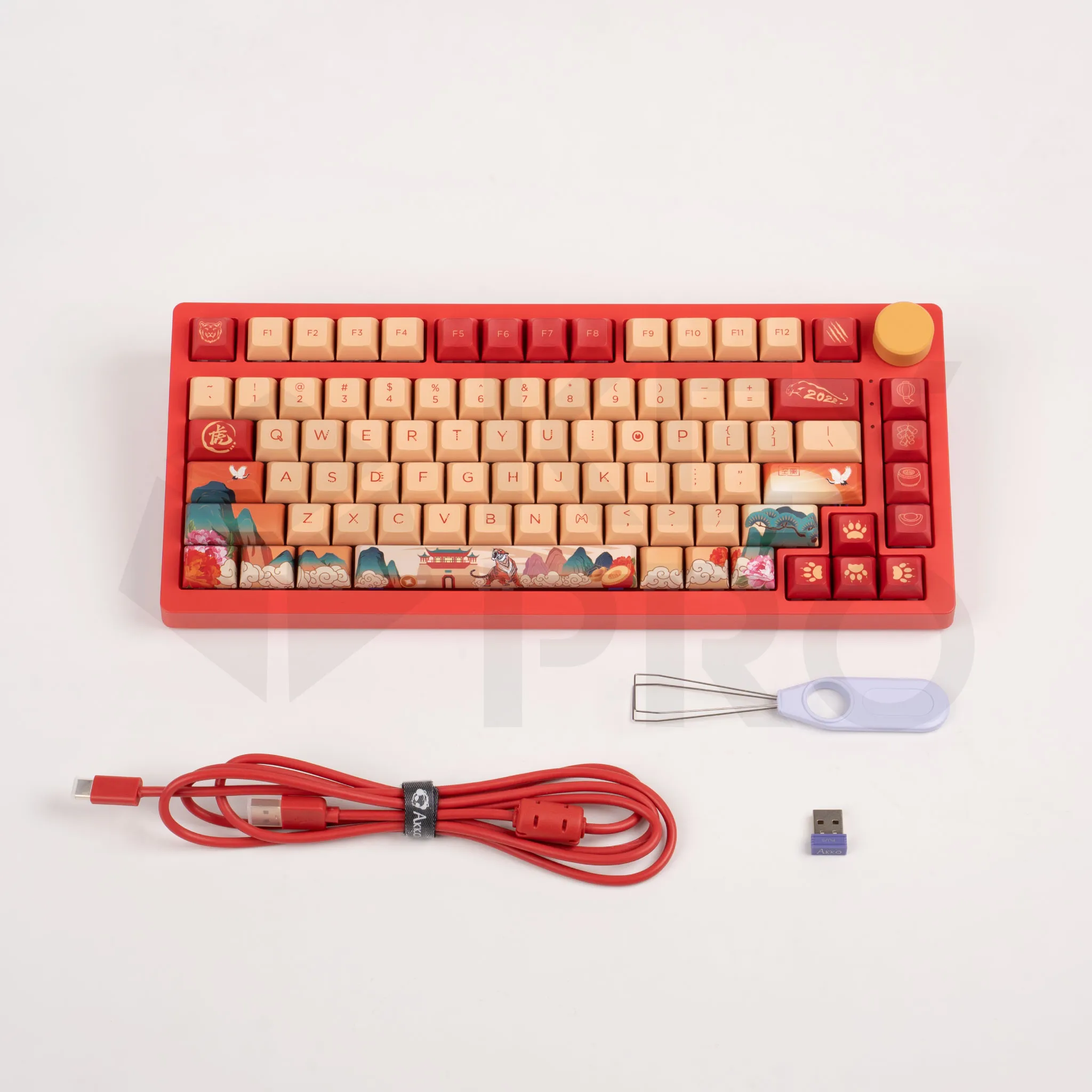 คีย์บอร์ด AKKO รุ่น PC75B Plus สี Year of Tiger 2022 Limited Edition ...