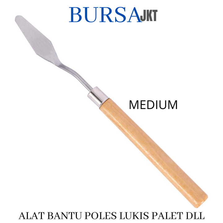 SPATULA PERATA DEKORASI KUE CAKE ART PALET PAINTING SEGIEMPAT UKURAN ...