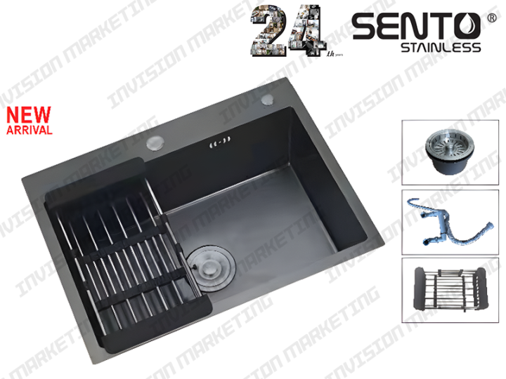 SENTO BK Kitchen Sink (p42) | Lazada PH