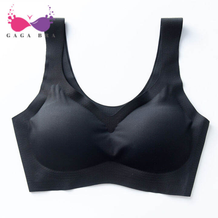 Gaga_Braมี AB 2 แบบให้เลือก สปอร์ตบรา บรามีฟองน้ำ งานสวยเนี๊ยบ บราไร้ ...