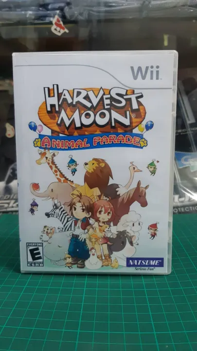 แผ่นเกมส์ Harvest Moon Animal Parade มีปกพร้อมกล่อง ของเครื่อง Wii ...