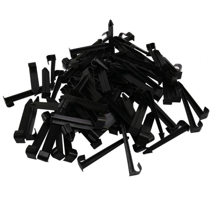 100Pcs Dn16 Tube Pipe Hose Holders C Type Ground Stakes For Pe Tubing ...