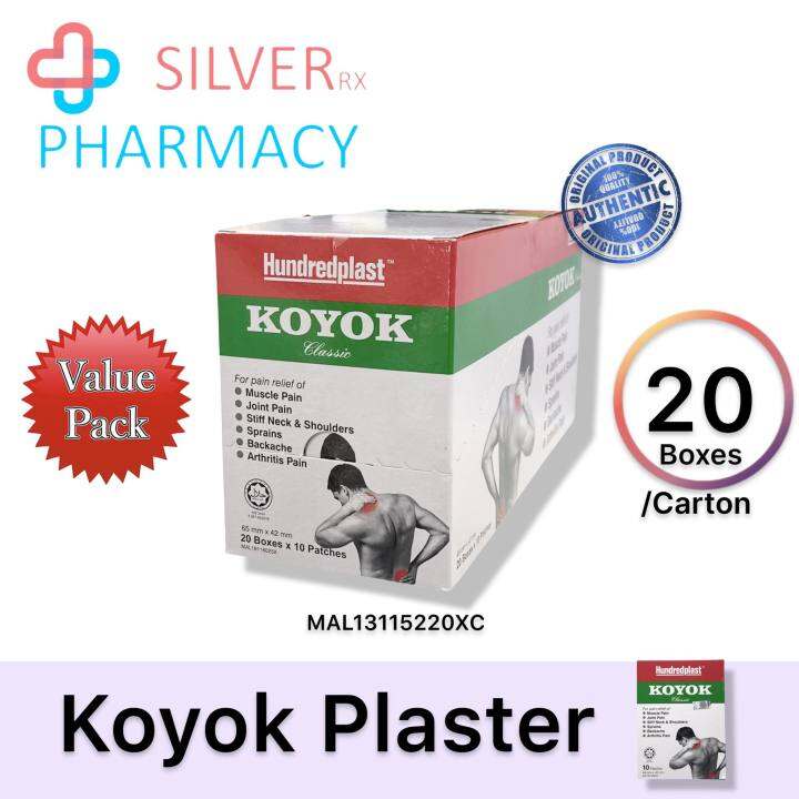 Hundredplast Koyok Classic 10's X 20 Boxes | Lazada