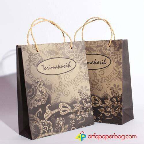 250 PCS PAPER BAG TAS KERTAS BATIK SOUVENIR KECIL 15X12X4 CM | Lazada ...