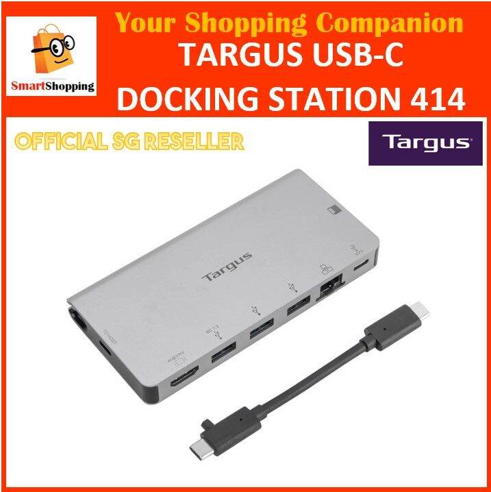 Targus USB-C Single Video 4K HDMI Docking Station with Card Reader and ...