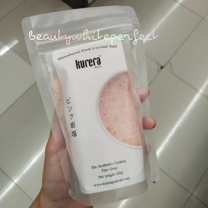 เกลือชมพู Kurera (เคียวร่า) 🌨️ คีโต Keto เกลือชมพู เกลือหิมาลายัน ...