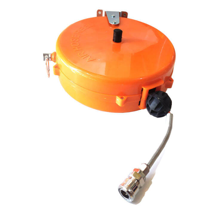 Selang Kompresor Roll Otomatis 8M Air Hose Reel Selang Compresor Angin ...