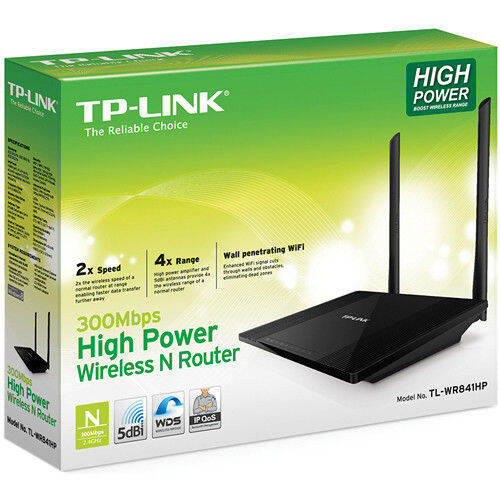 TP-Link TL-WR841HP 300Mbps High Power Wireless N Router | Lazada PH