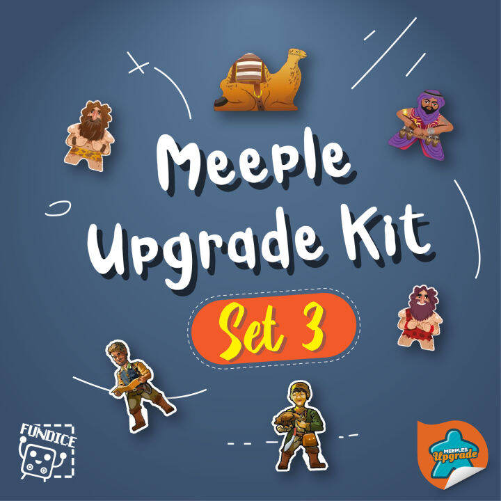 Fun Dice: Sticker Meeple Upgrade Set 3 Board Game | Lazada.co.th