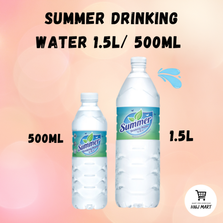 Summer Drinking Water 1.5L / 500ml / Mineral water | Lazada