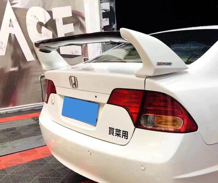 MUGEN RR WING SPOILER FOR HONDA CIVIC FD 2006-2011 (JRED) | Lazada PH