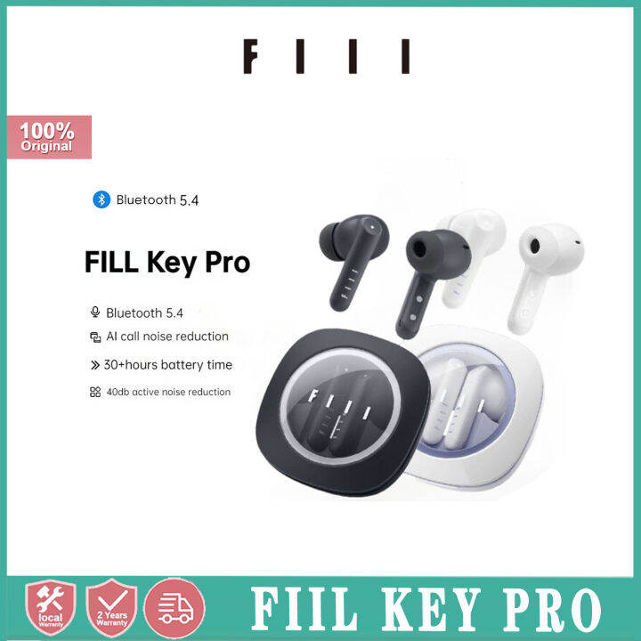 FIIL Key Pro หูฟัง True Wireless บลูทูธ5.4เสียงคุณภาพสูงหูฟังบลูทูธ | Lazada.co.th
