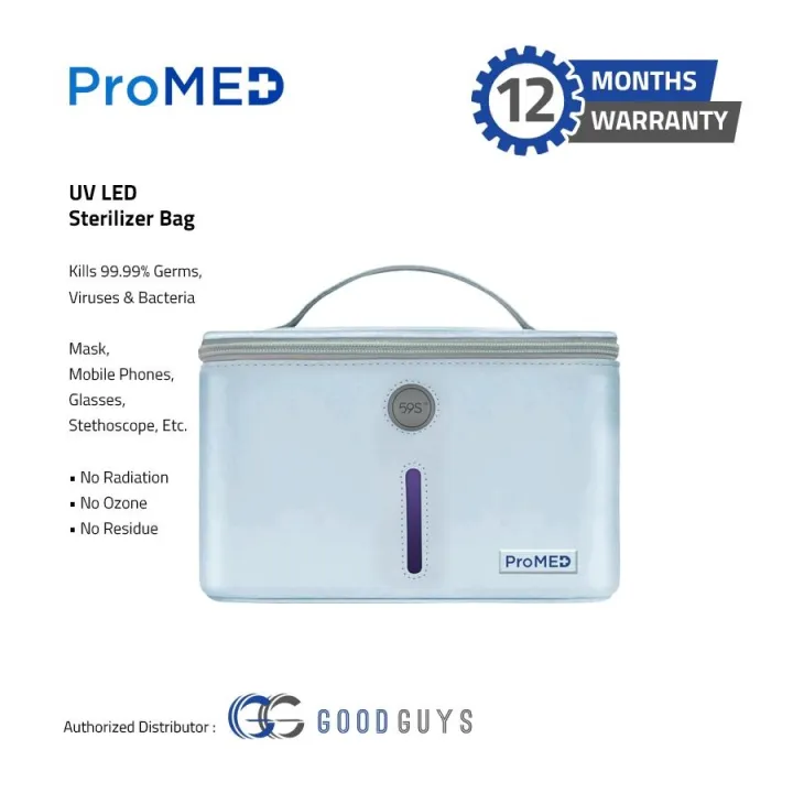 Promed BEAM BAG 59S Portable UV Sterilizer Bag UVC LED Sterilization ...