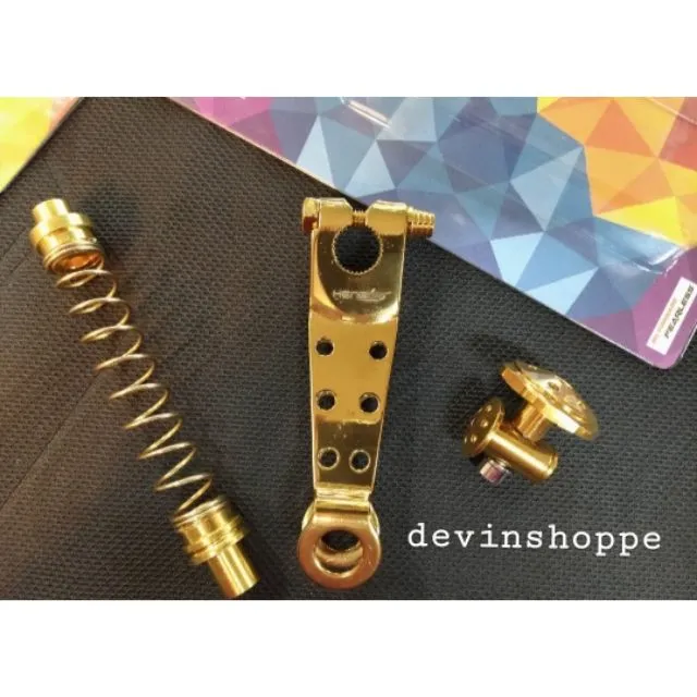 【Ready Stock】 HENG BRAKE ARM SET GOLD MIO (PER PIECE) | Lazada PH