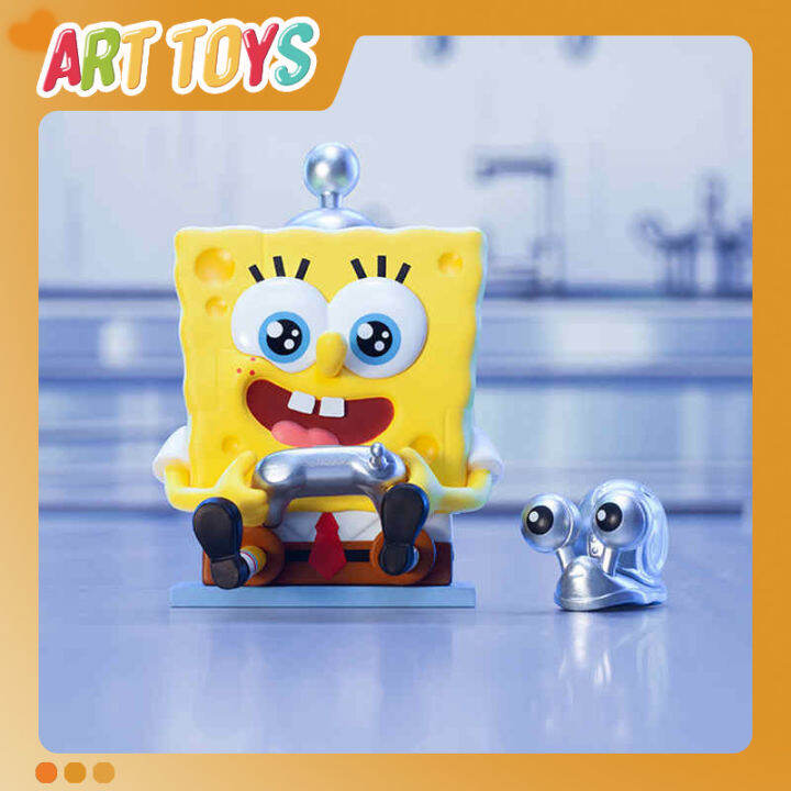 【Genuine】POP MART SpongeBob Life Transitions Series Figures | Lazada.co.th