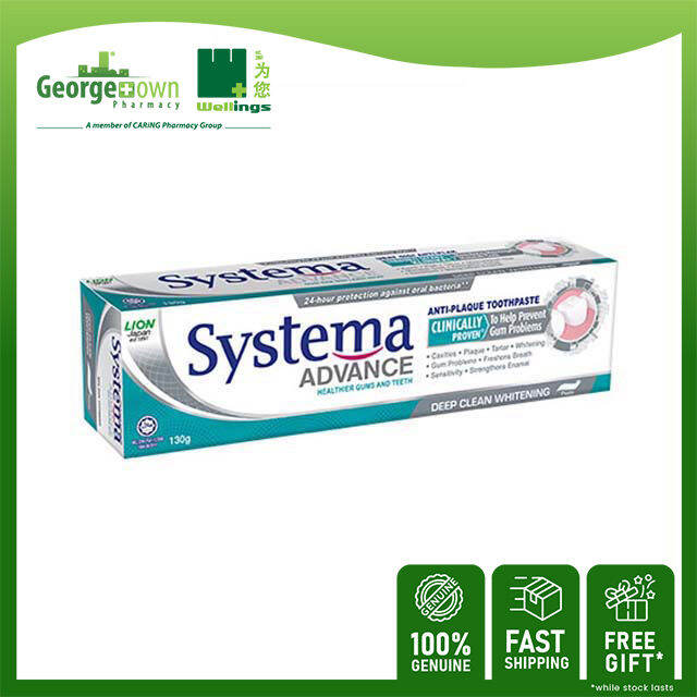 SYSTEMA ADVANCE DEEP CLEAN WHITENING TOOTHPASTE 130G | Lazada
