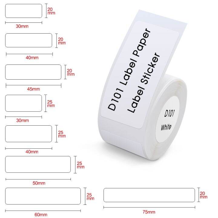 ¤ NIIMBOT D101 Label Sticker D101 Label Tape D101 Labeling Machine ...