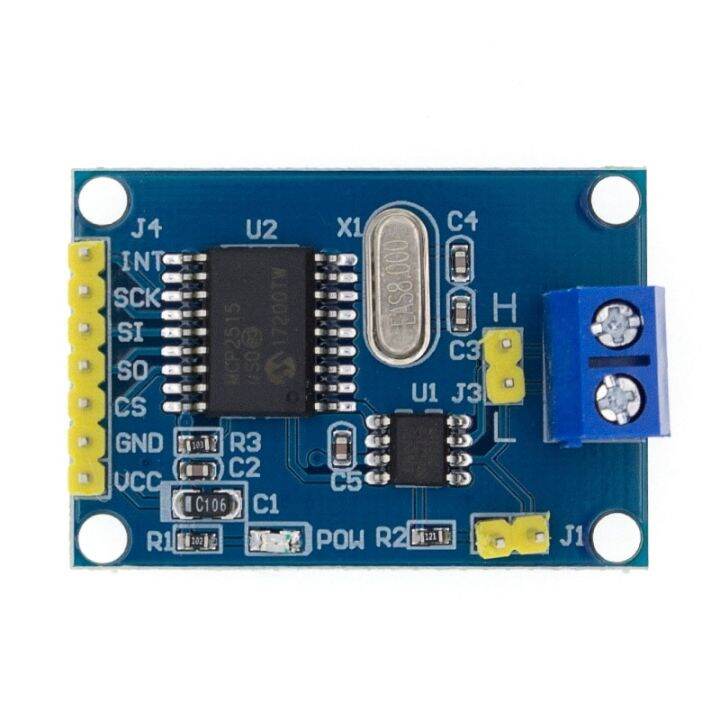 MCP2515 CAN Bus Module Board TJA1050 Receiver SPI For 51 MCU ARM ...