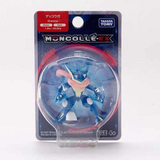 Takara Tomy Pokemon Action Pose Pocket Monster Collection Moncolle Ash Greninja 6 "; ของเล่นรูป ...