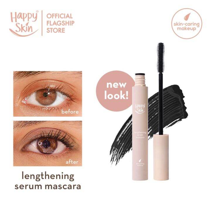 Happy Skin Second Skin Lengthening Serum Mascara | Lazada PH