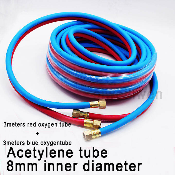 8mm 60bar 6mpa Oxygen Acetylene Tube Double Color Connection Hose High ...