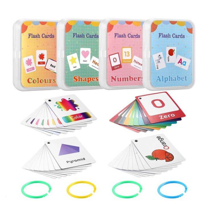 【Ready Stock】 Alphabet Flash Cards - Preschool Letter-Picture ...