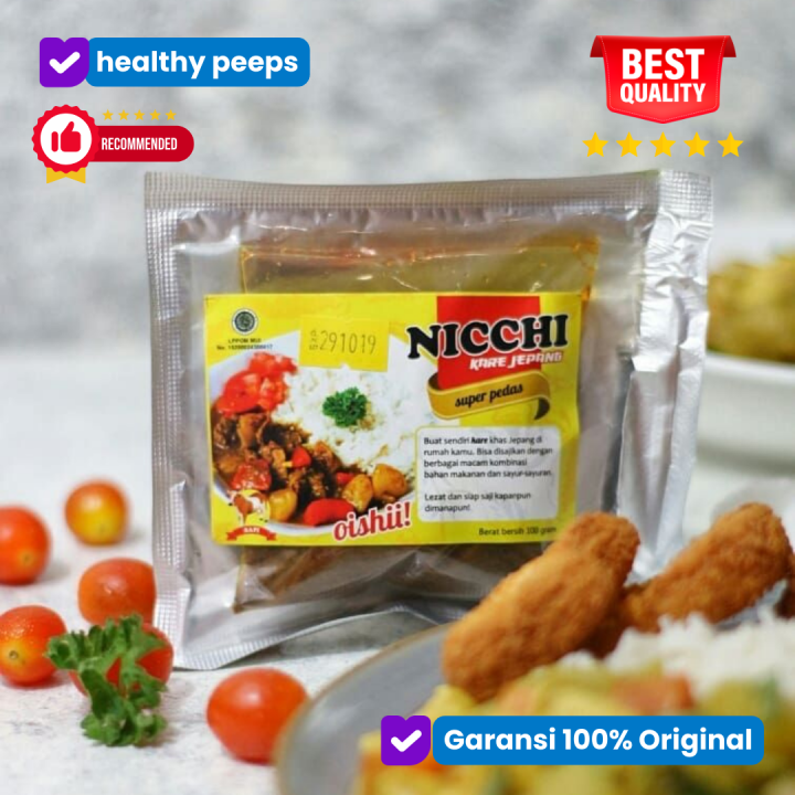 Nicchi - nichi bumbu instan kare / kari Jepang - Japanese curry rasa ...
