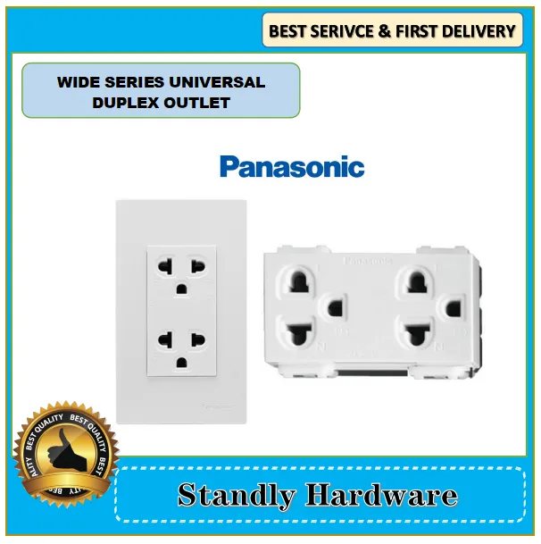 PANASONIC UNIVERSAL DUPLEX OUTLET | Lazada PH