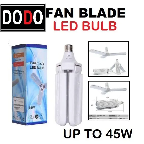 45w Ceiling LED Bulb Fan Blade Home Light Indoor LED COD | Lazada PH