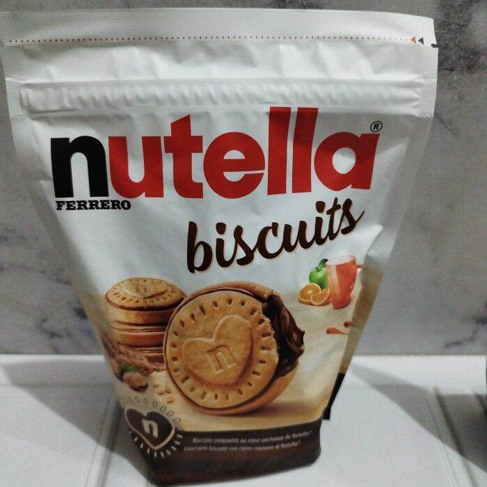 BISKUIT IMPORT NUTELLA BISCUITS FERRERO 304g HALAL | Lazada Indonesia