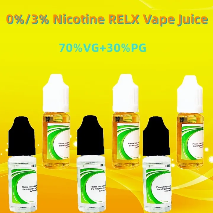 Relx Vape Juice 10ML 3 /0 Nic Salt for Relx Infinity/Shift S1/Elite ...