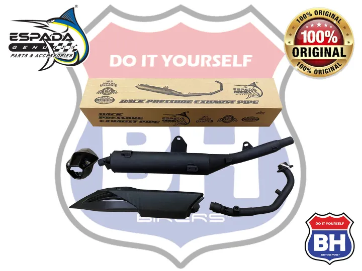 EXHAUST BACK PRESSURE EKZOS YAMAHA Y15ZR LC135 HONDA RS150 100% ORIGINAL ESPADA ( UMA RAPIDO ...