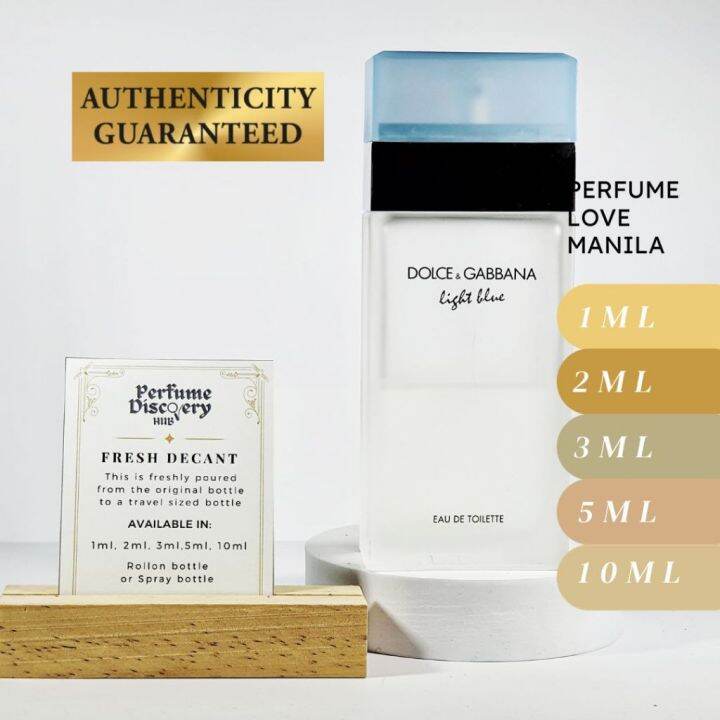PERFUME DECANT DG Light Blue eau de toilette | Lazada PH