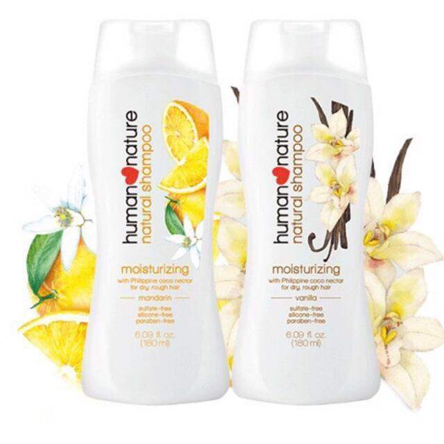 Moisturizing Shampoo Human Nature vanilla and mandarin | Lazada PH