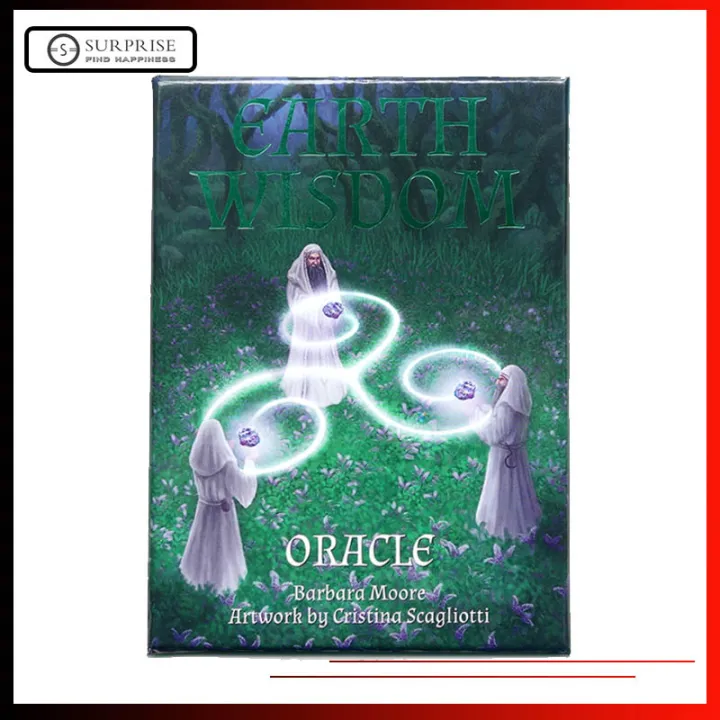【สหรัฐอเมริกา Stock 】32การ์ดดาดฟ้า Earth Wisdom Oracle Card การ์ดทำนาย ...