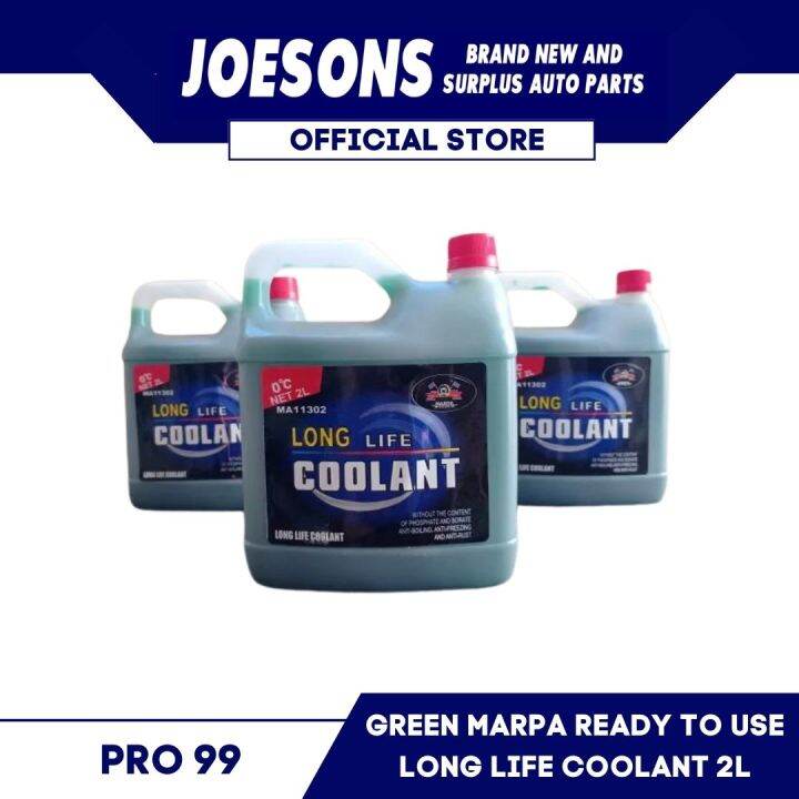 MARPA READY TO USE LONG LIFE COOLANT (green) 2Liters | Lazada PH