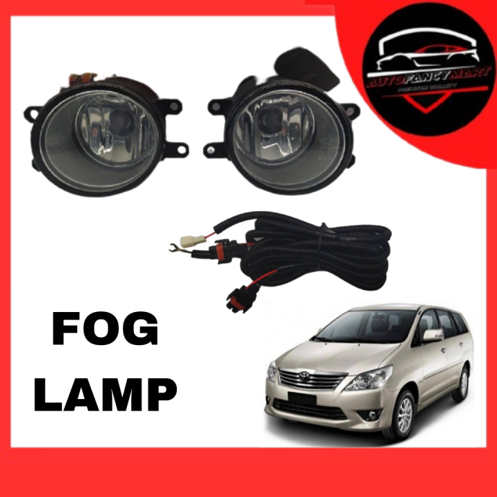TOYOTA INNOVA 2012 FOG LAMP FOG LIGHT FULL SET | Lazada