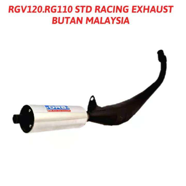 RG110 RG 110 & RGV120 RGV 120 SUZUKI DRB STD STANDARD RACING EXHAUST ...