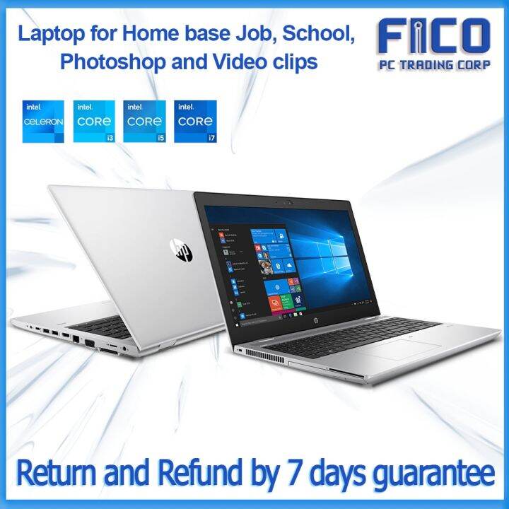 Authentic quality (Used) Laptop i7 - i5- i3 16GB / 8GB 4GB Memory 512G ...