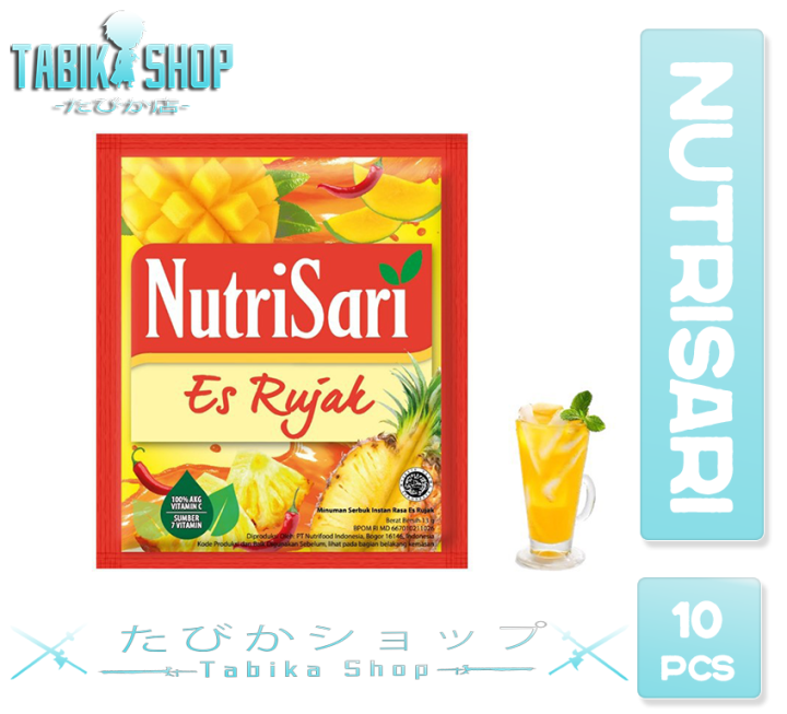 Nutrisari Varian Rasa Rujak (10 Pcs) | Lazada Indonesia