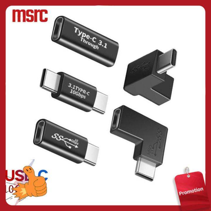 MSRC แล็ปท็อป ตัวผู้-ตัวเมีย ชาร์จได้อย่างรวดเร็ว สนับศอก USB 3.1 Type ...