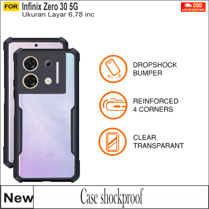 Casing Infinix Zero 30 5G Case Fusion Armor Shockproof Transparan | Lazada Indonesia